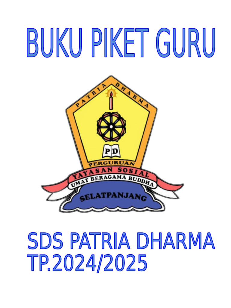 Buku Piket Guru 2024-2025 | PDF
