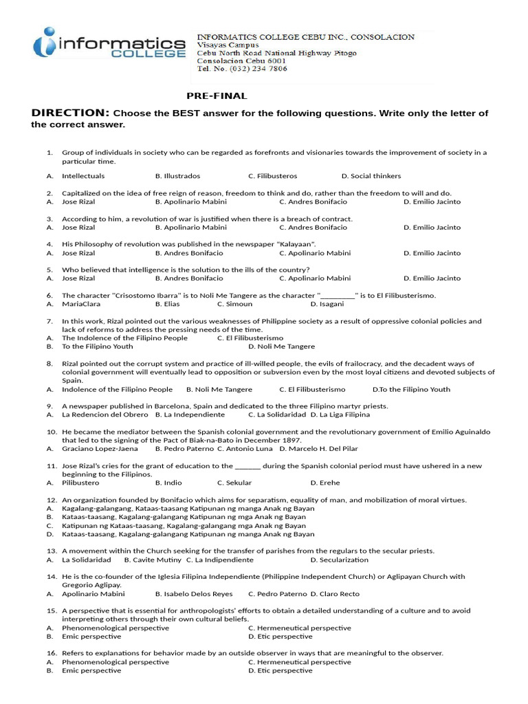 Diss.pre Final | PDF | Philippines