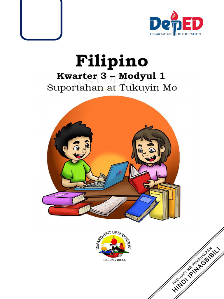 Filipino 3 q3 Modyul 1 | PDF