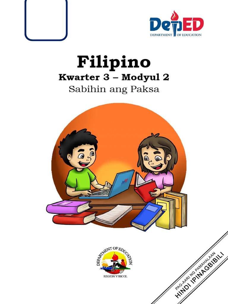 Filipino 3 q3 Modyul 2 | PDF