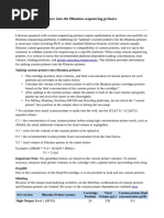 Optimal PhiX Loading Concentrations | PDF | Dna Sequencing | Bioinformatics