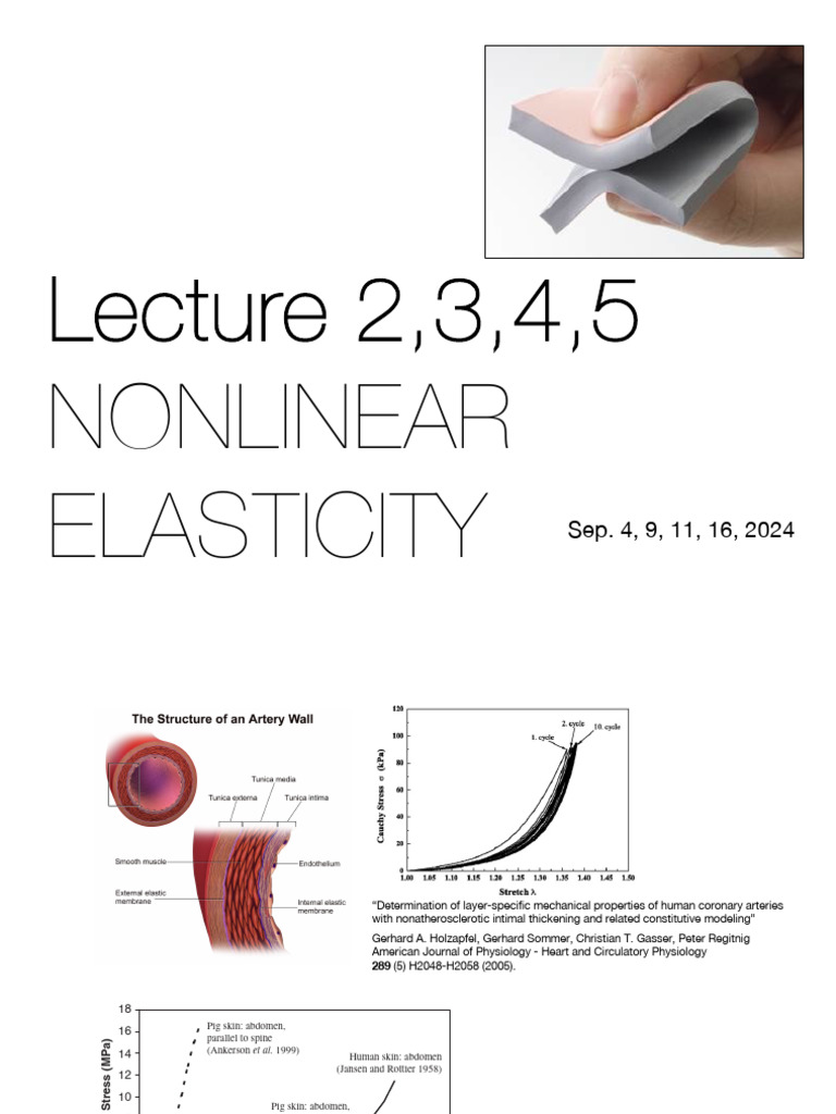 Lecture 2-5 Nonlinear Elasticity | PDF | Second Law Of Thermodynamics ...