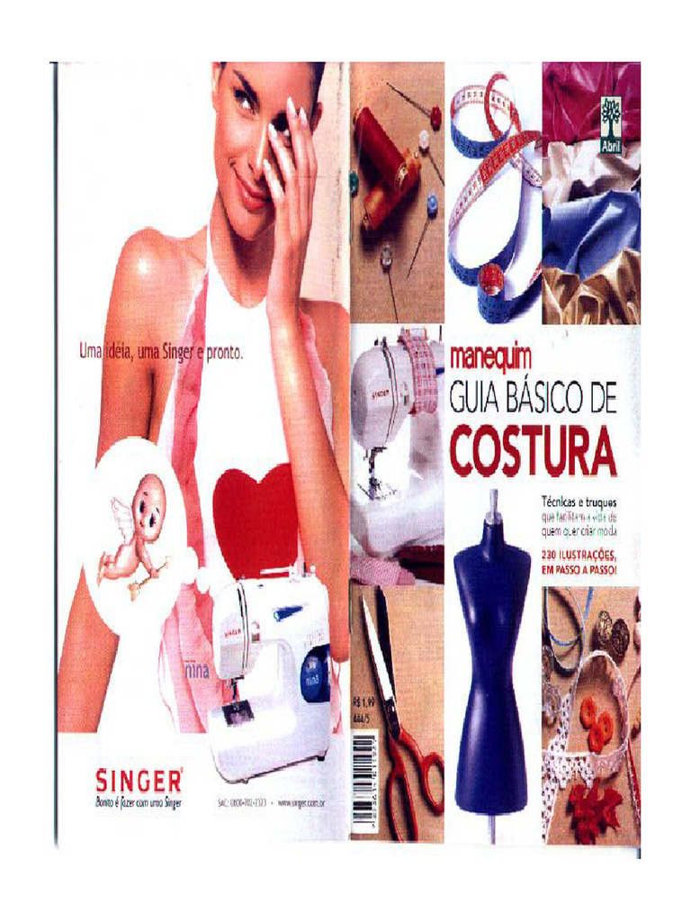 Manequim - Guia Basico de Costura (25) - 01 | PDF