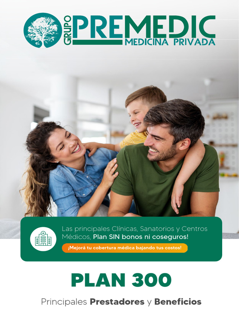 Plan 300 - Premedic | PDF | Medicina | Cuidado de la salud