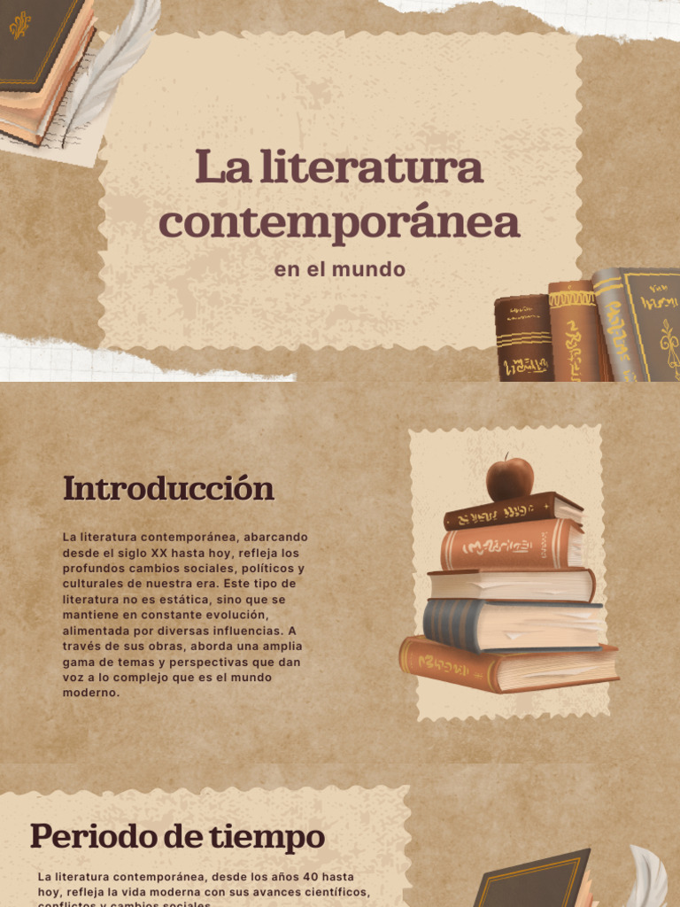 Literatura Contemporánea | PDF | Realismo literario | Gabriel García ...