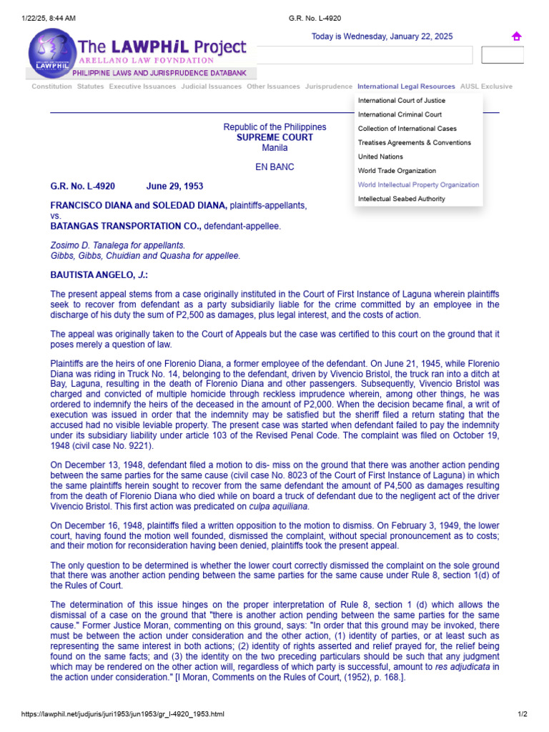 Diana | PDF | Lawsuit | Negligence