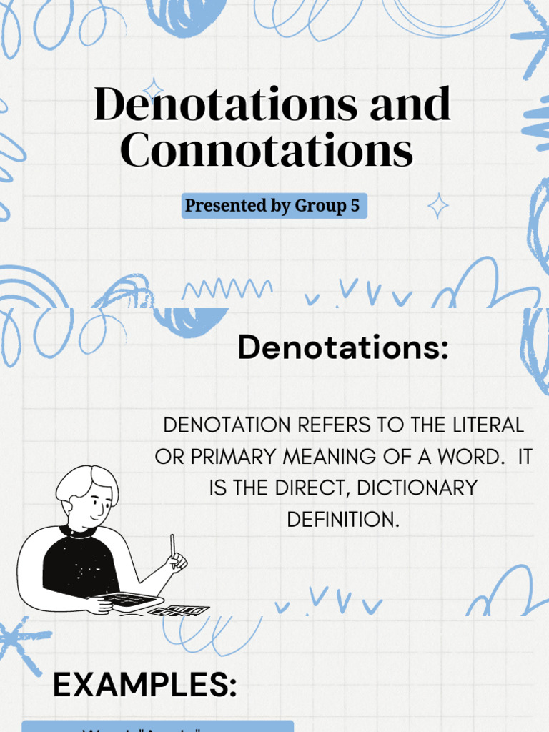 Denotation and Connotation | PDF | Word | Trees