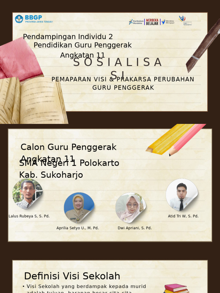 PI 2 Visi Sekolah | PDF