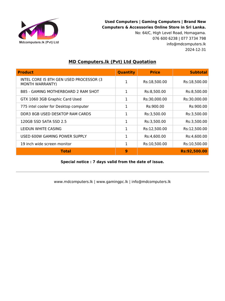 Product Builder | PDF