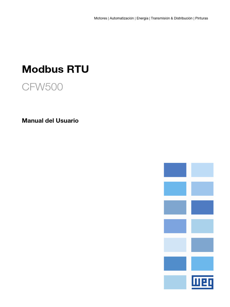 Manual CFW500 Modbus RTU en Español | PDF | Ciencias de la Computación | Protocolos de internet