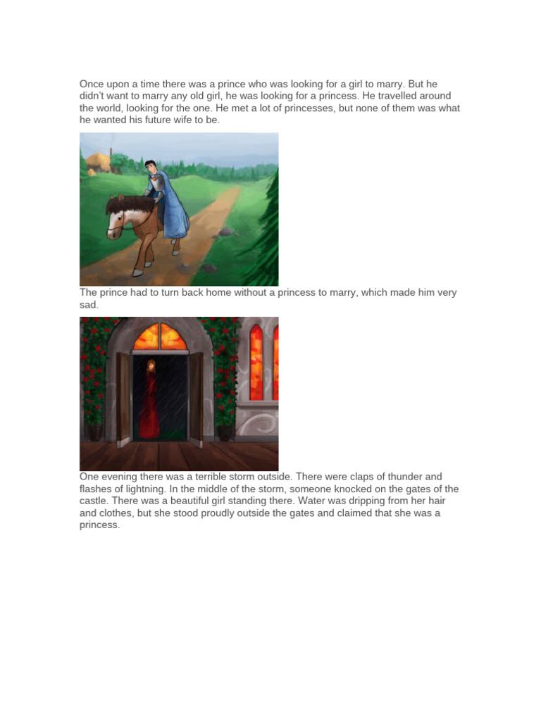 The Princess and The Pea | PDF