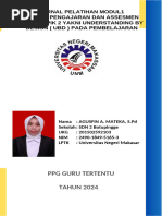 Contoh Modul Ajar UKIN PPG Daljab 2024 Dan Linknya | PDF