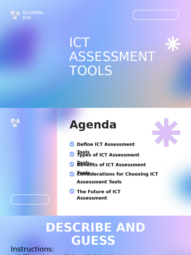 ICT Assessment Tools | PDF | Educational Technology | Educational ...
