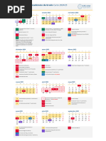 Calendario Académico UMU 2024/2025 | PDF | Calendario