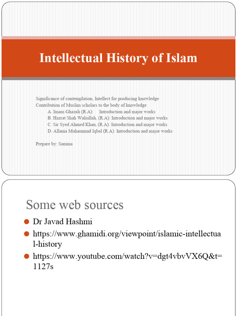Muslim Intellectual History | PDF | Quran | Islam