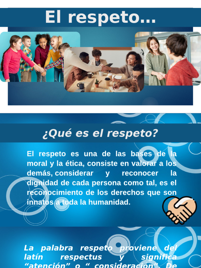 La Importancia del Respeto en Sociedad | PDF | Amor | Dignidad