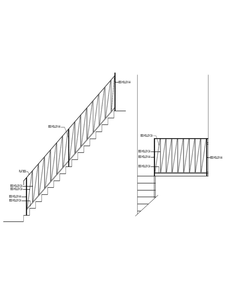 Railing Tangga | PDF