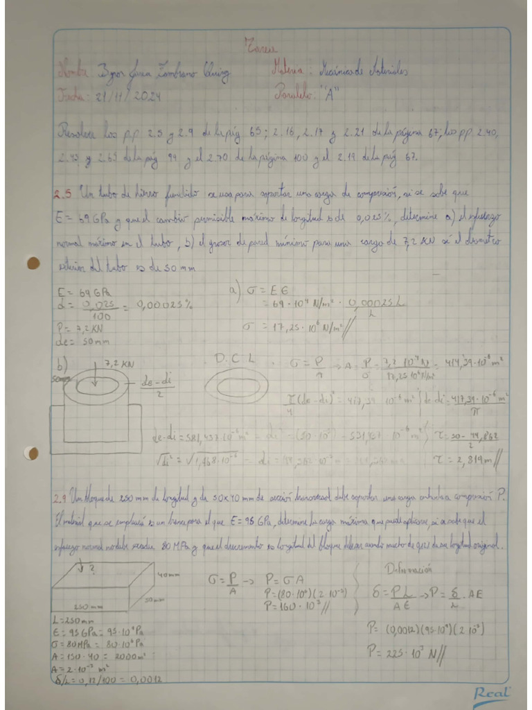 Tarea 2 Mec Mat | PDF