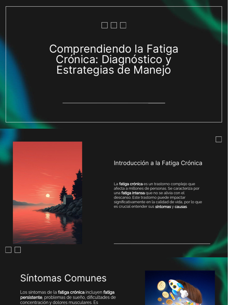 Estrategias para Manejar Fatiga Crónica | PDF