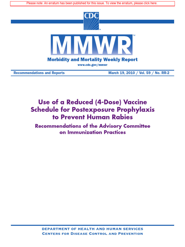 Rabies | PDF | Rabies | Vaccines