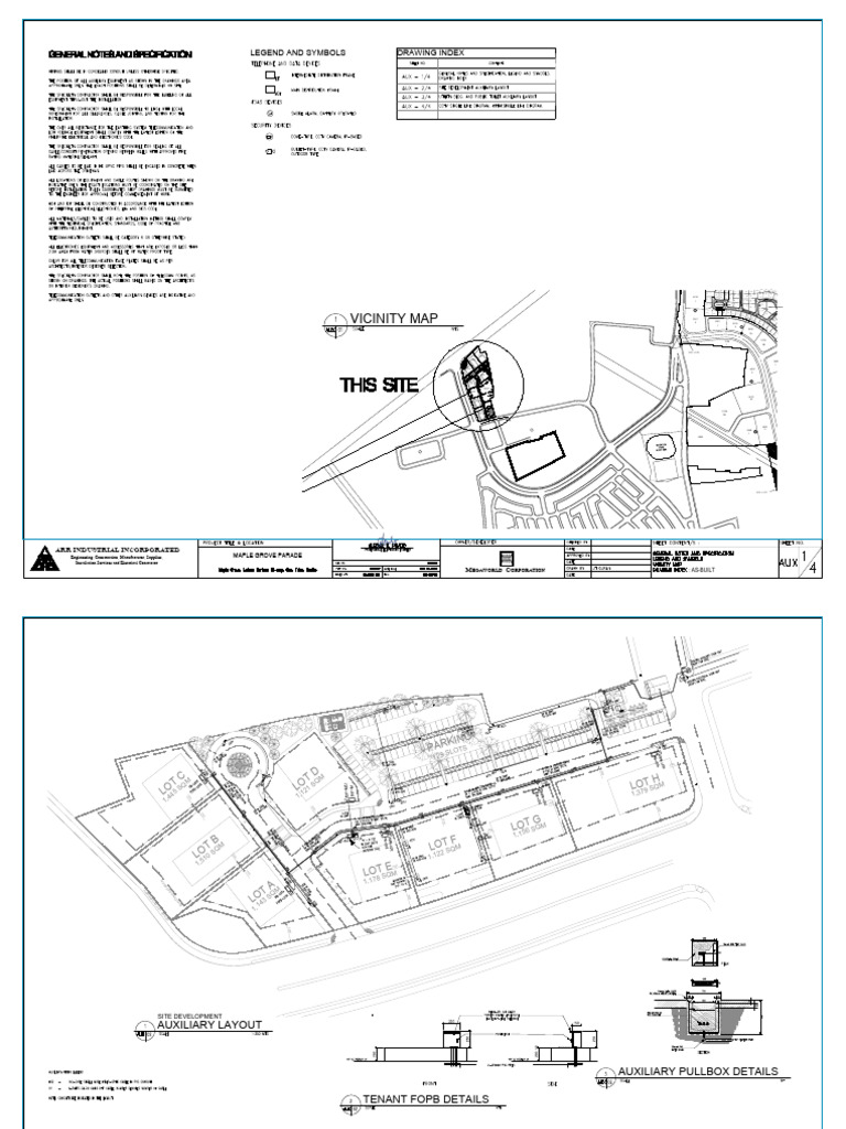 MGPD AUX ASBUILT - 01.14.25 (Signed) .Asbuilt | PDF