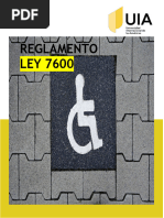 Reglamento Ley 7600: Igualdad Oportunidades | PDF | Invalidez | Violencia doméstica