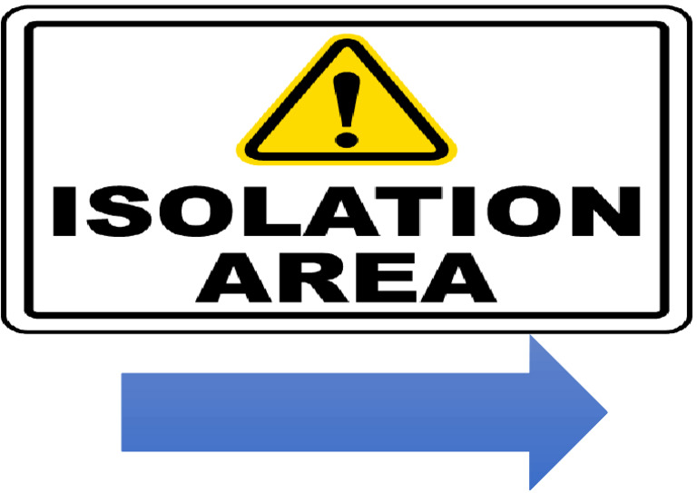 Isolation Sign | PDF