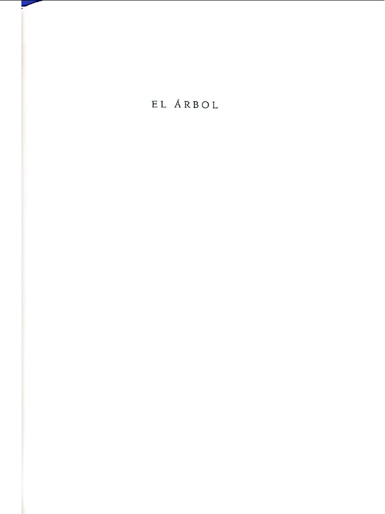 Elena Garro El Arbol | PDF