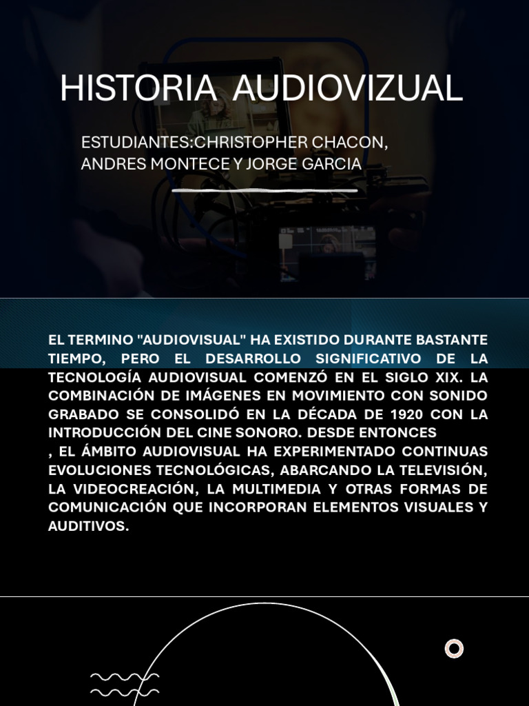 Historia Audiovisual | PDF