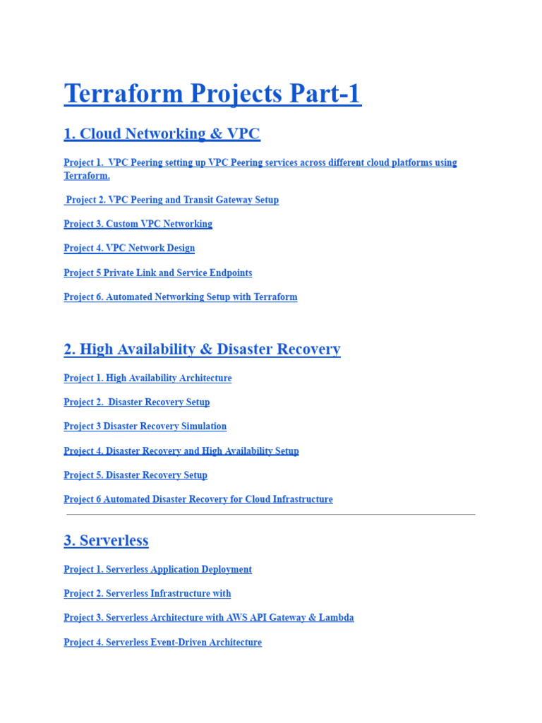 Terraform Project Part1 | PDF | Cloud Computing | Virtual Machine