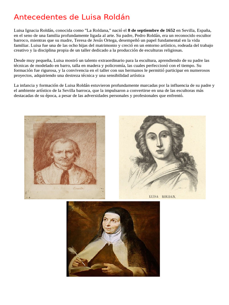 Luisa Roldán | PDF