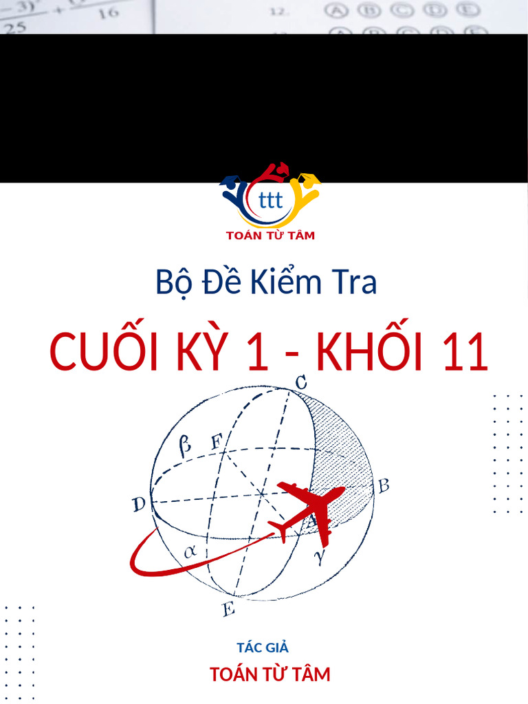 Bo de Kiem Tra Cuoi Hoc Ky 1 Mon Toan 11 Nam Hoc 2024 2025 | PDF