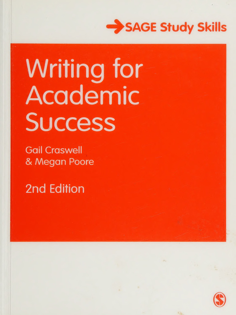 Writing For Academic Success Student Success | PDF | Thesis | Essays