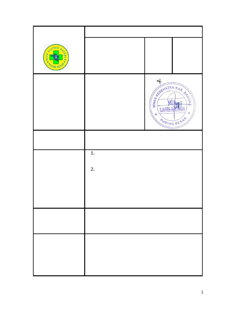 SPO TRANSFER PASIEN EKSTERNAL | PDF