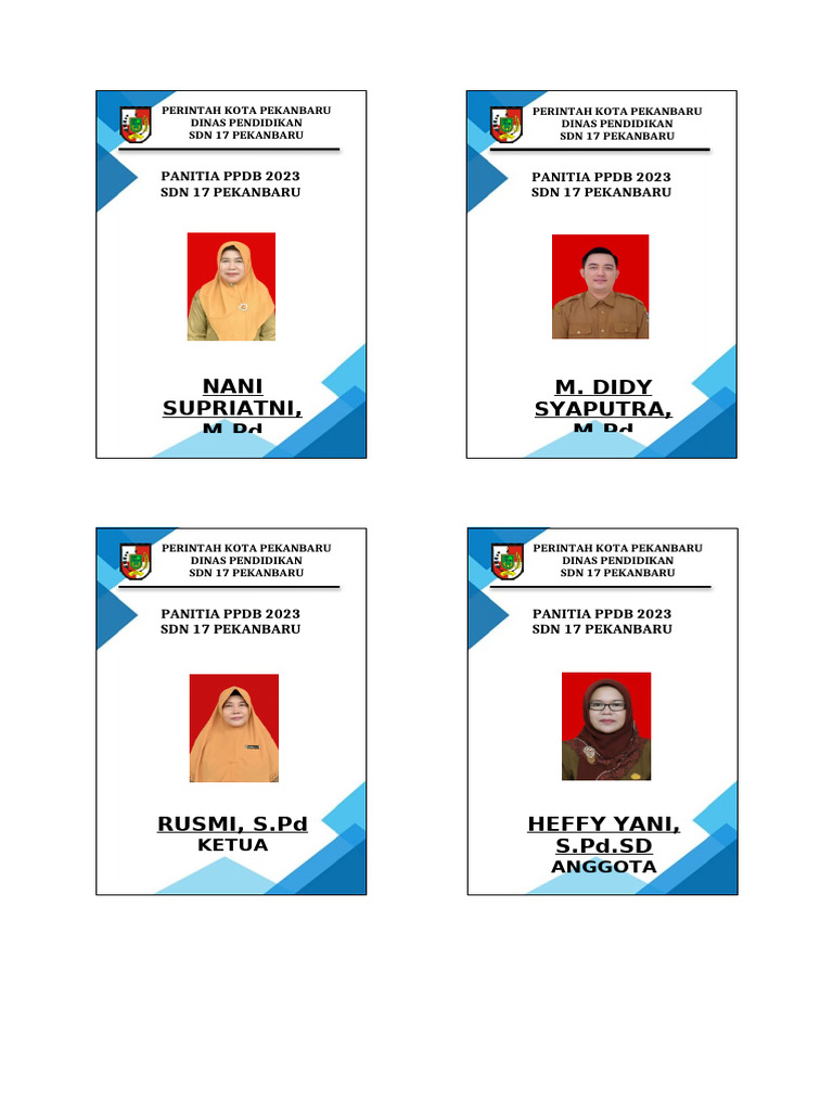 ID CARD PPDB 2024 | PDF