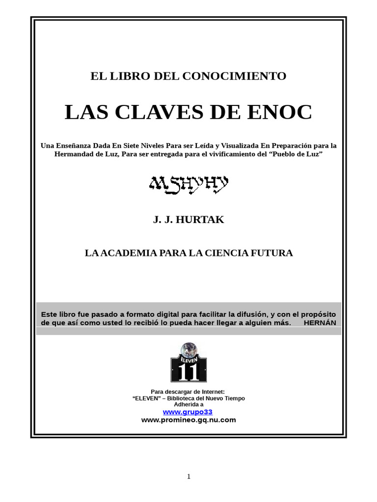 Las Claves de Enoch | PDF