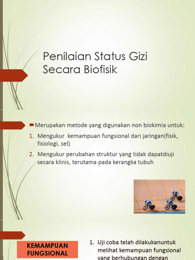 Penilaian Status Gizi Secara Biofisik | PDF