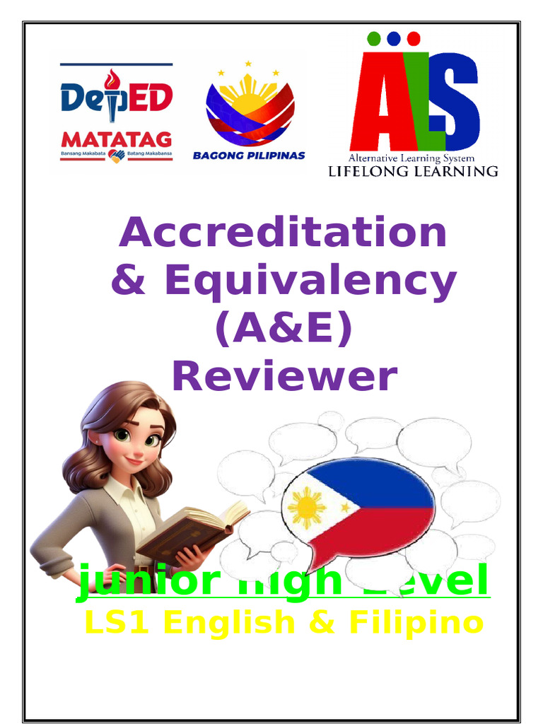 LEARNING STRAND 1 Eng Fil JHS | PDF | Sentence (Linguistics) | Word