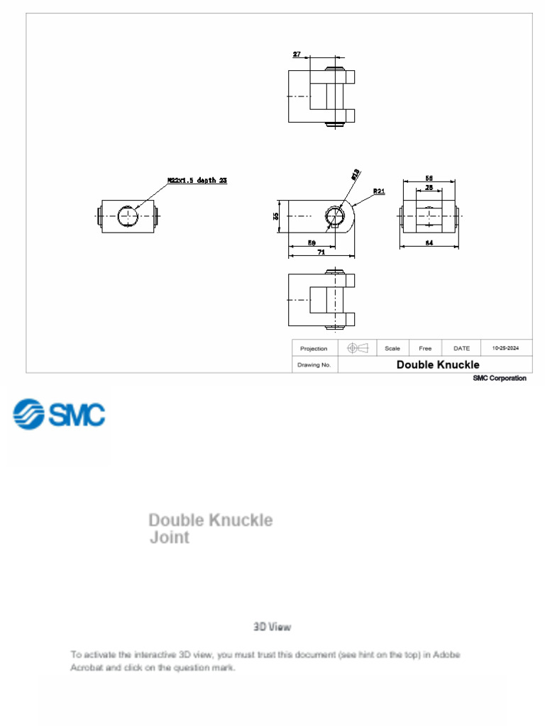 Double Knuckle (SMC) | PDF