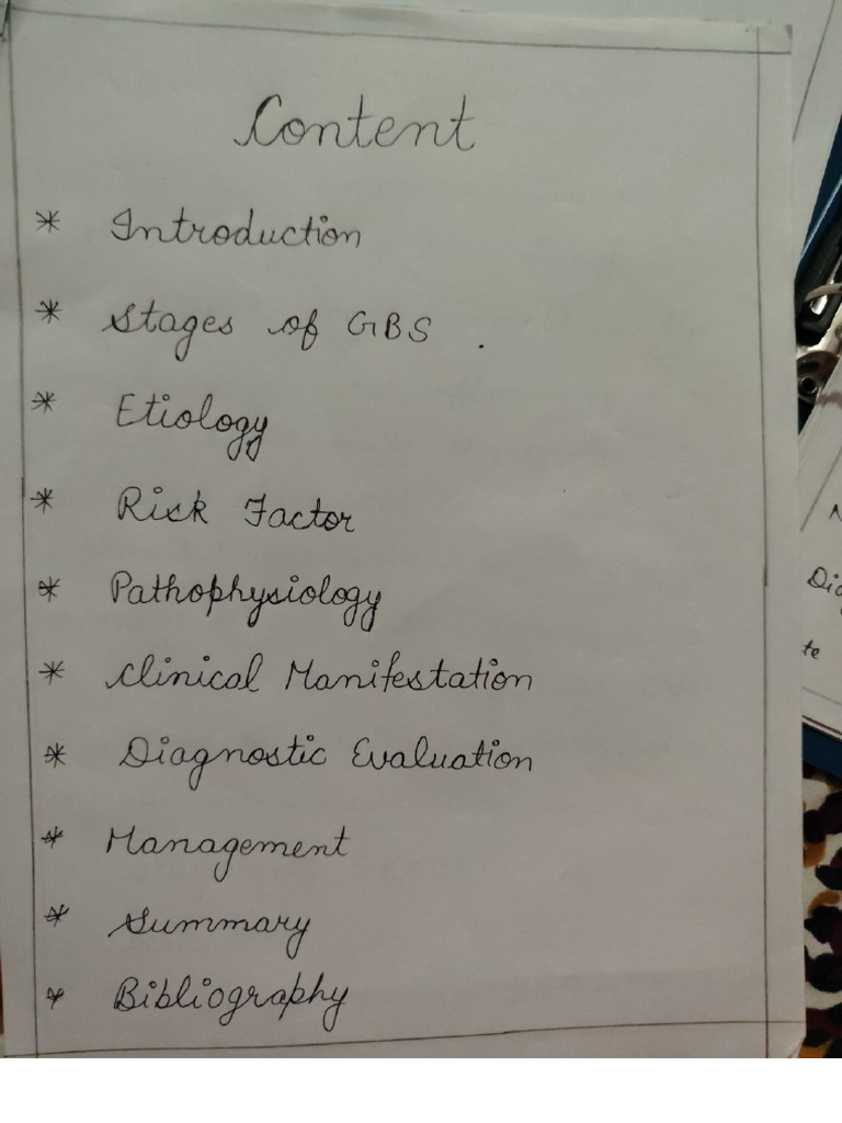 Assignment On Gbs Pdf