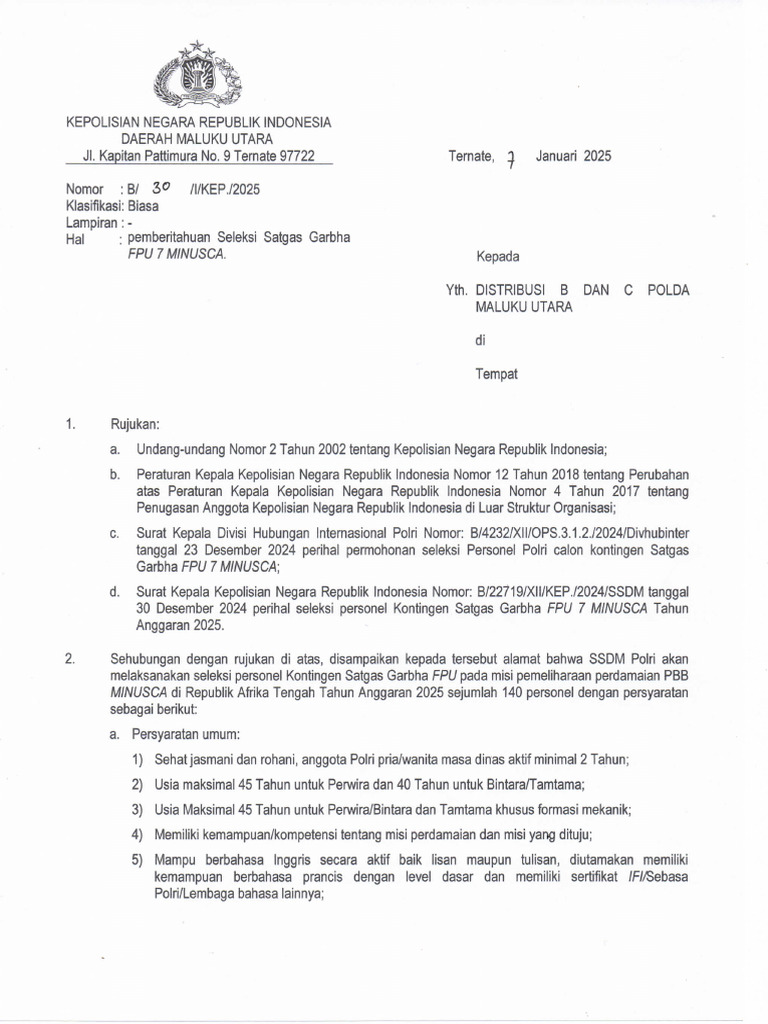 Warning Fpu 2025 | PDF