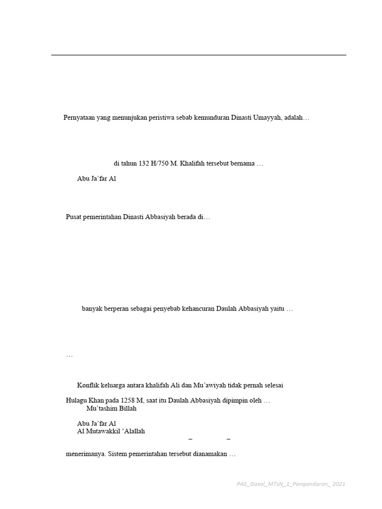 8. Remidial Asas Ski | PDF