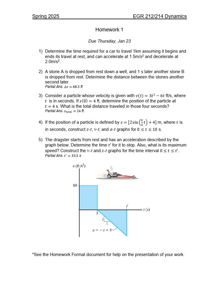 Hw1 Dynamics S2025 Pdf