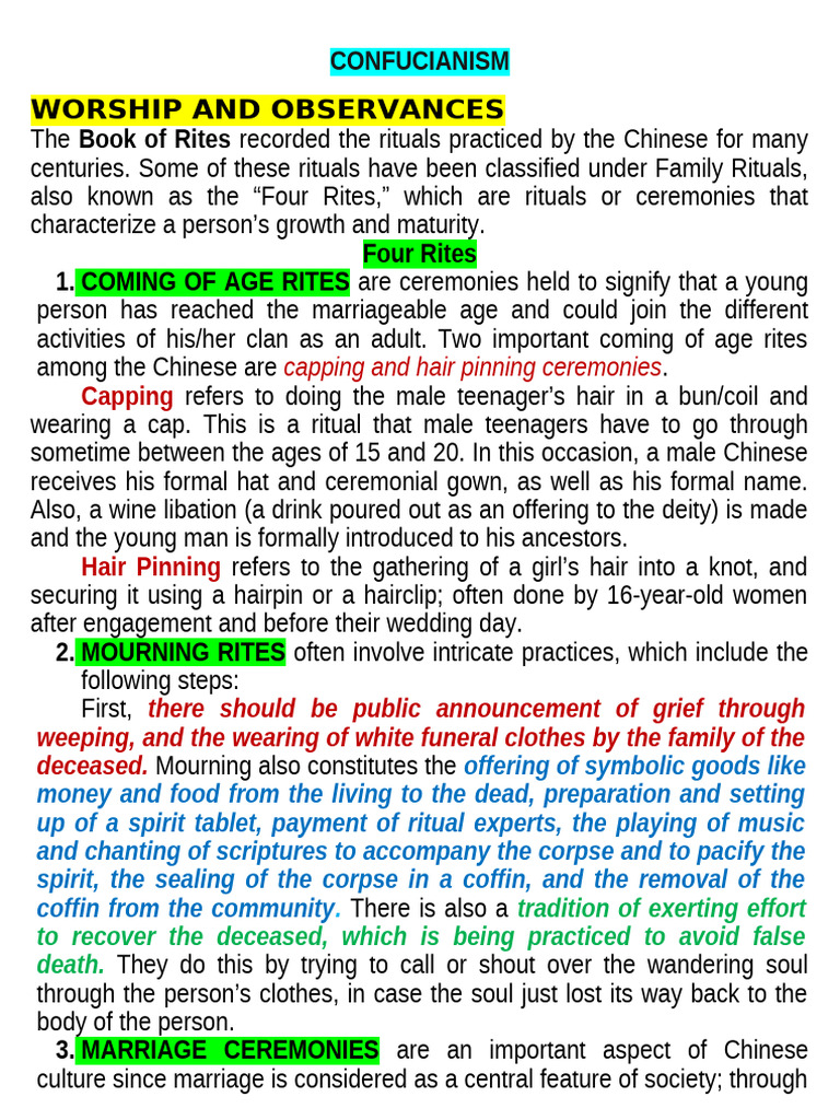 Im 6 Confucianism 2 1 | PDF | Confucianism | Confucius