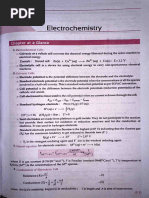 Electrochemistry Notes Class 12 | PDF | Electrochemistry | Redox