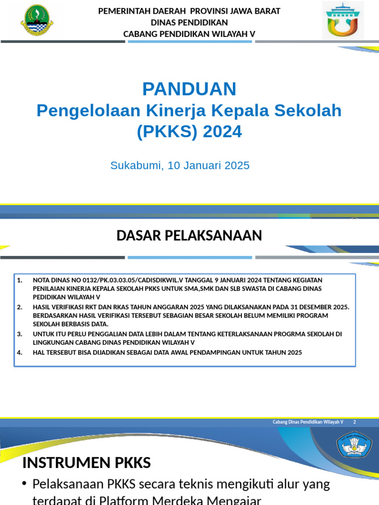 Panduan Pkks 2024 - KCD V | PDF