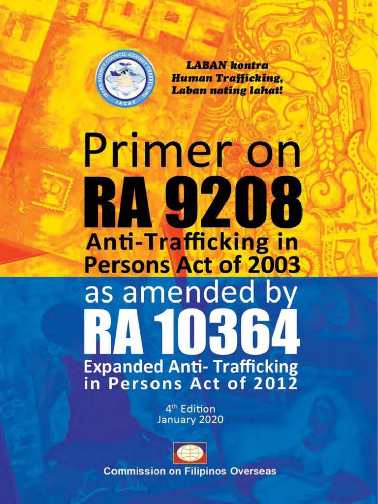 ATIP-2019 Rev8mar2021 Smaller | PDF | Sexual Slavery | Human Trafficking