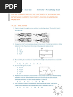 Physics Grade 12 Unit 4 Electrostatics | PDF