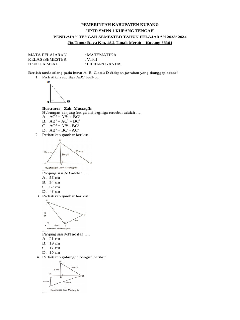 Soal Pas Mat GNP | PDF