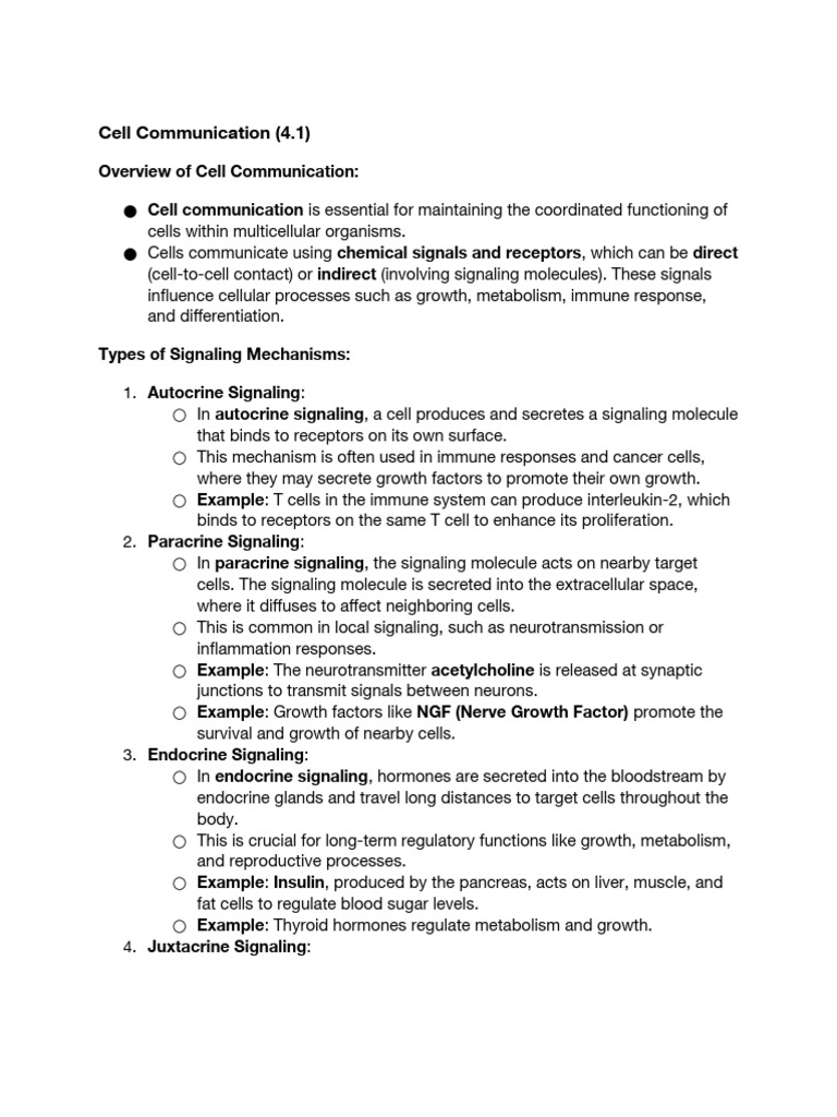 Untitled Document | PDF | Cell Signaling | Signal Transduction